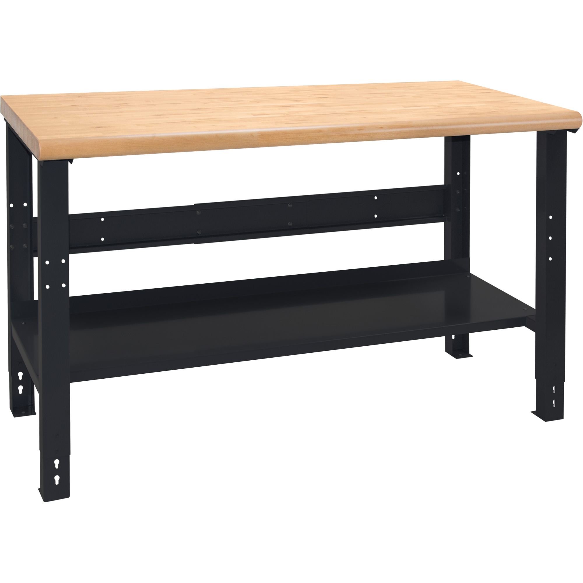 KLETON Industrial Duty Workbench, 1000 lbs. Cap., 72" W x 30" D, 34" H ...